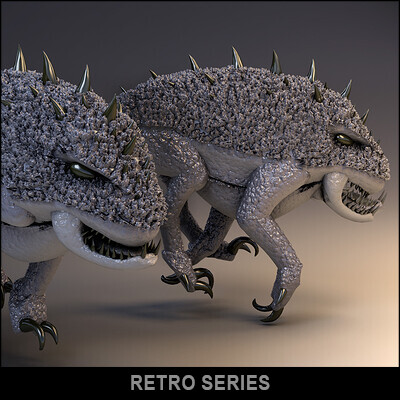 ArtStation - Stephen Bahl | Alien Dog