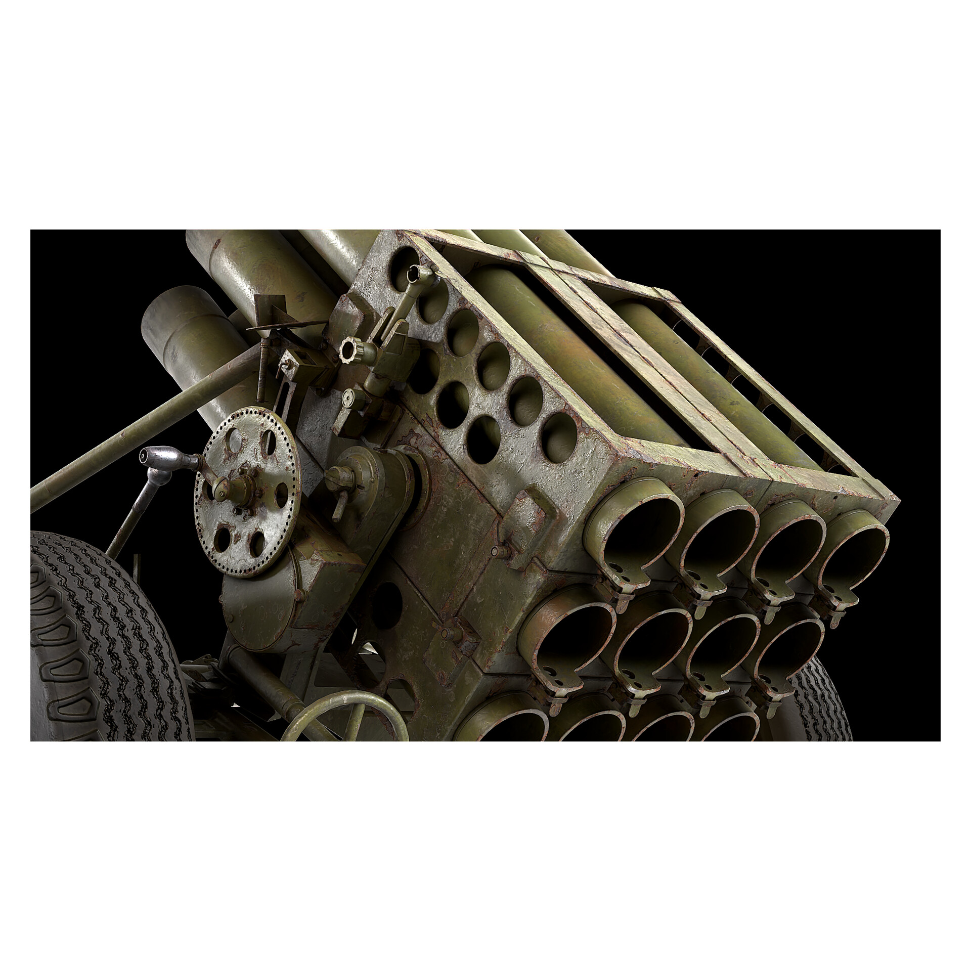ArtStation - Type 63 107mm rocket launcher