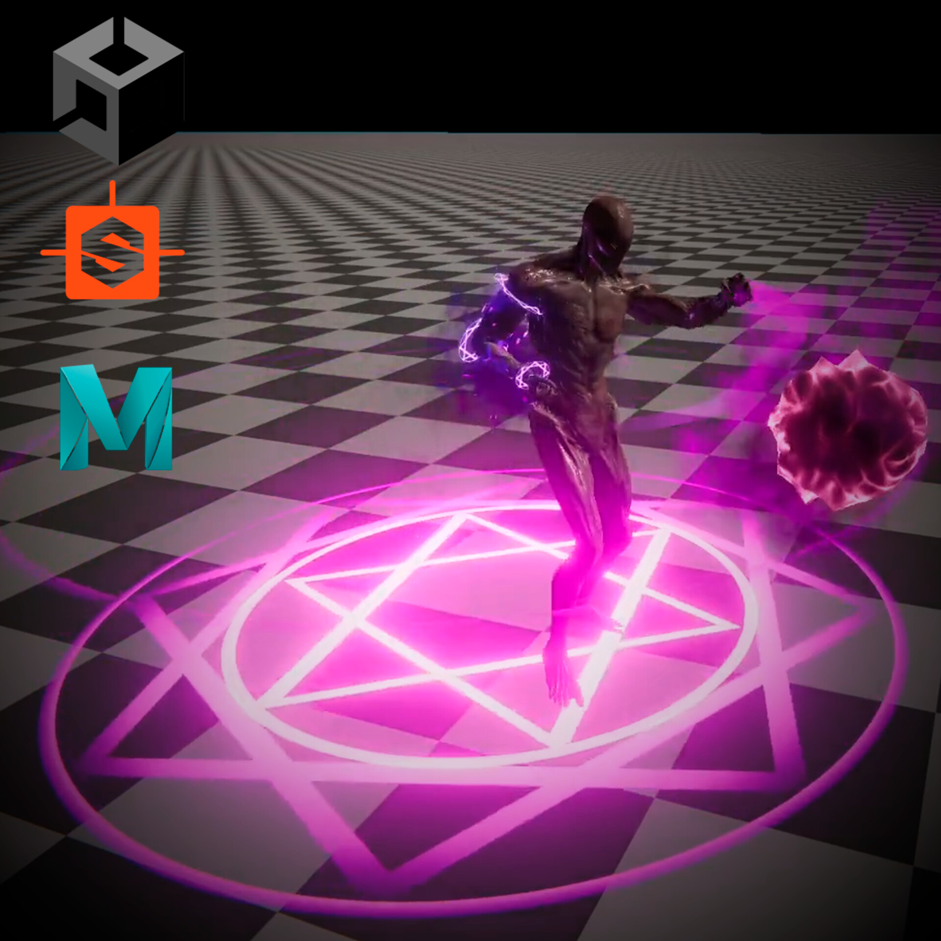 ArtStation - Enemy Range Attack VFX