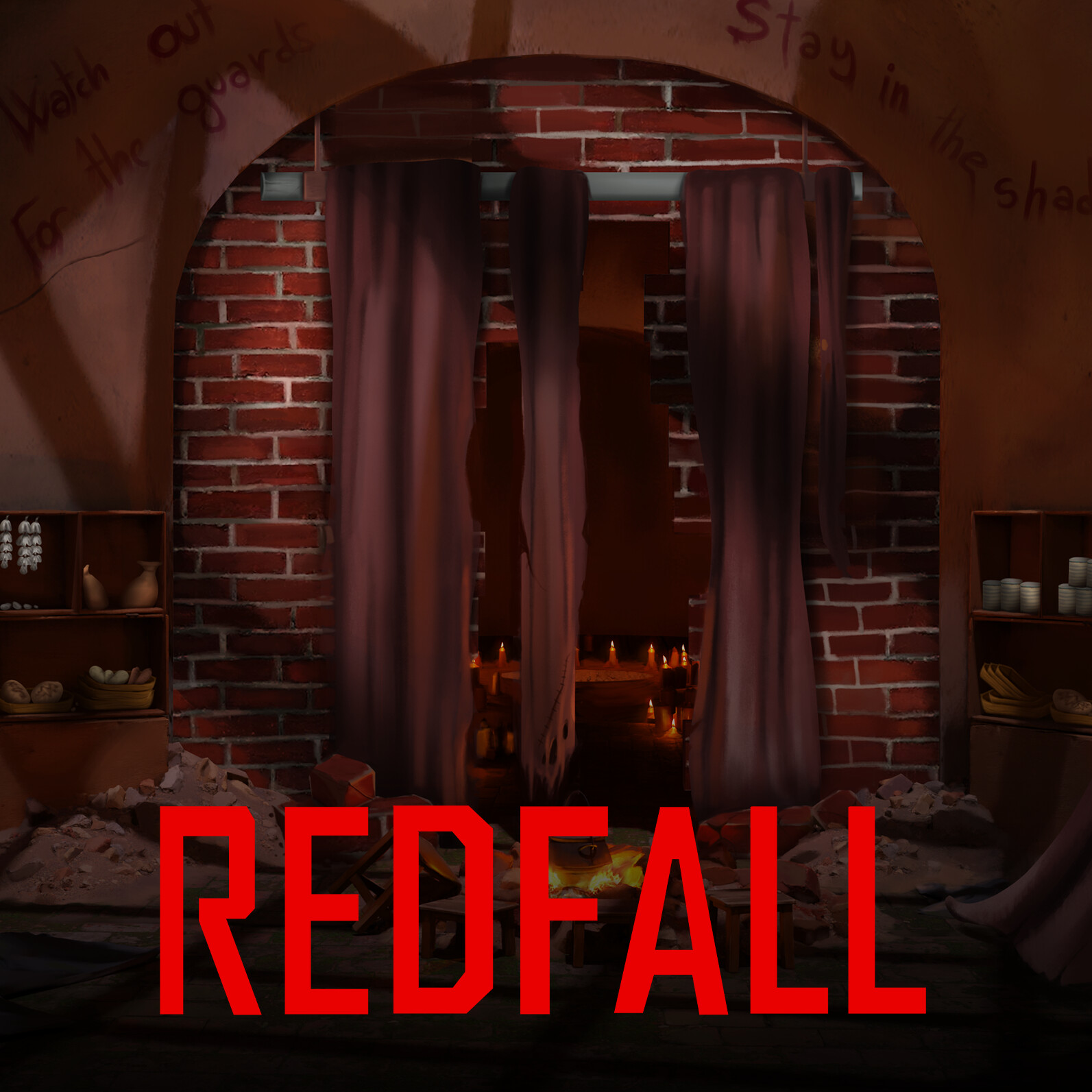 ArtStation - Redfall III - Environment