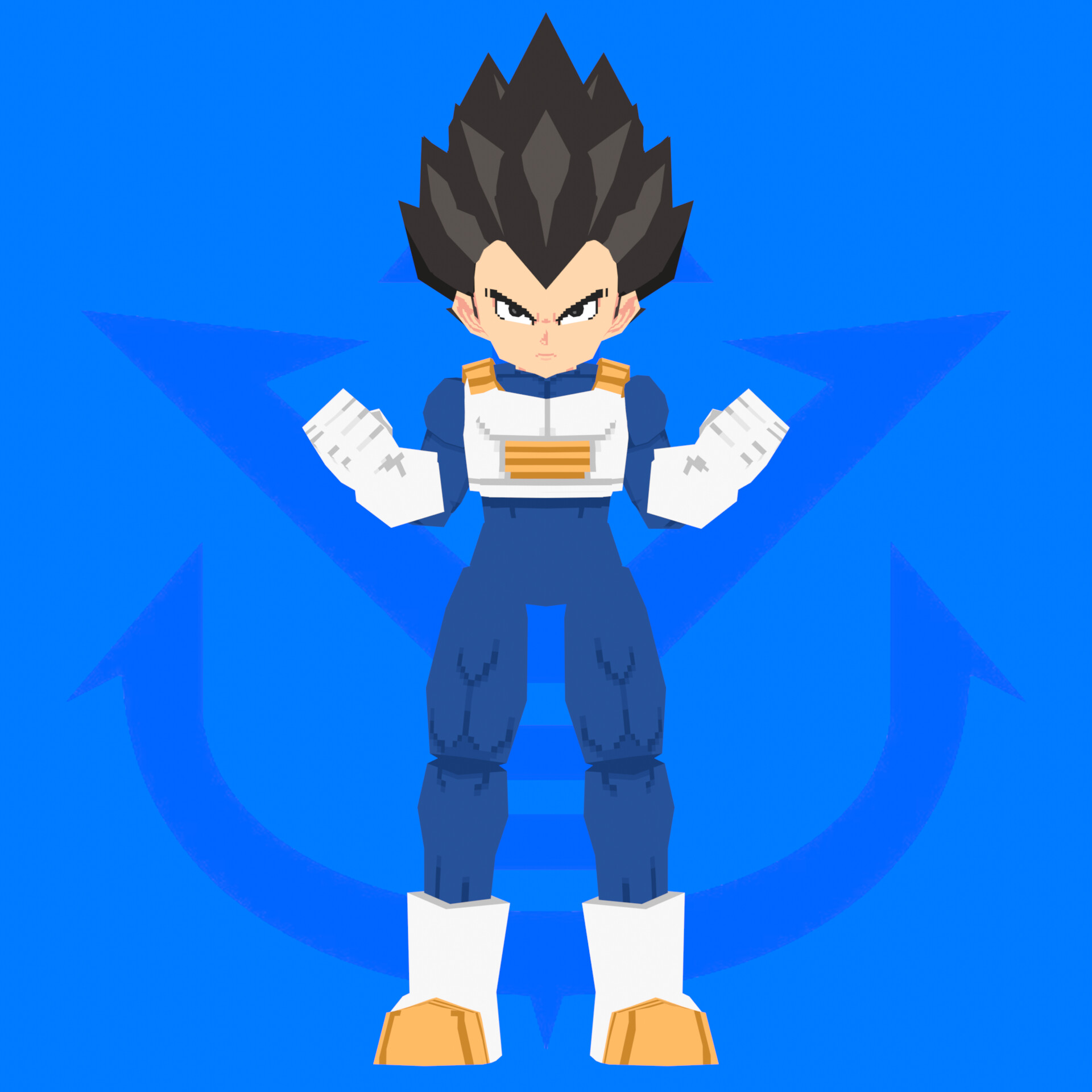 ArtStation - Vegeta - DragonBallZ