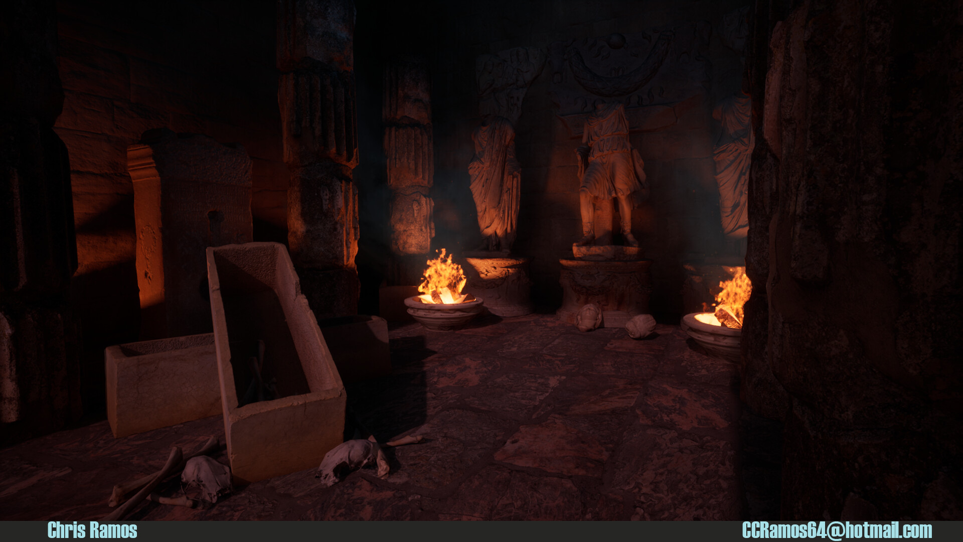 ArtStation - Roman Fire Particle Exercise