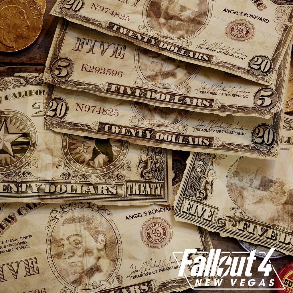 ArtStation - NCR Dollars - Fallout 4: New Vegas