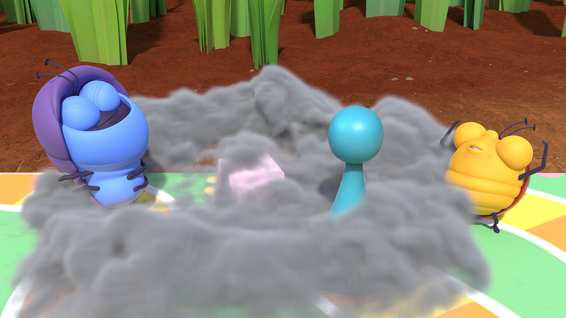 Mitch Reaser - Bugs Season 4 Smoke Ploom and Energy Material FX