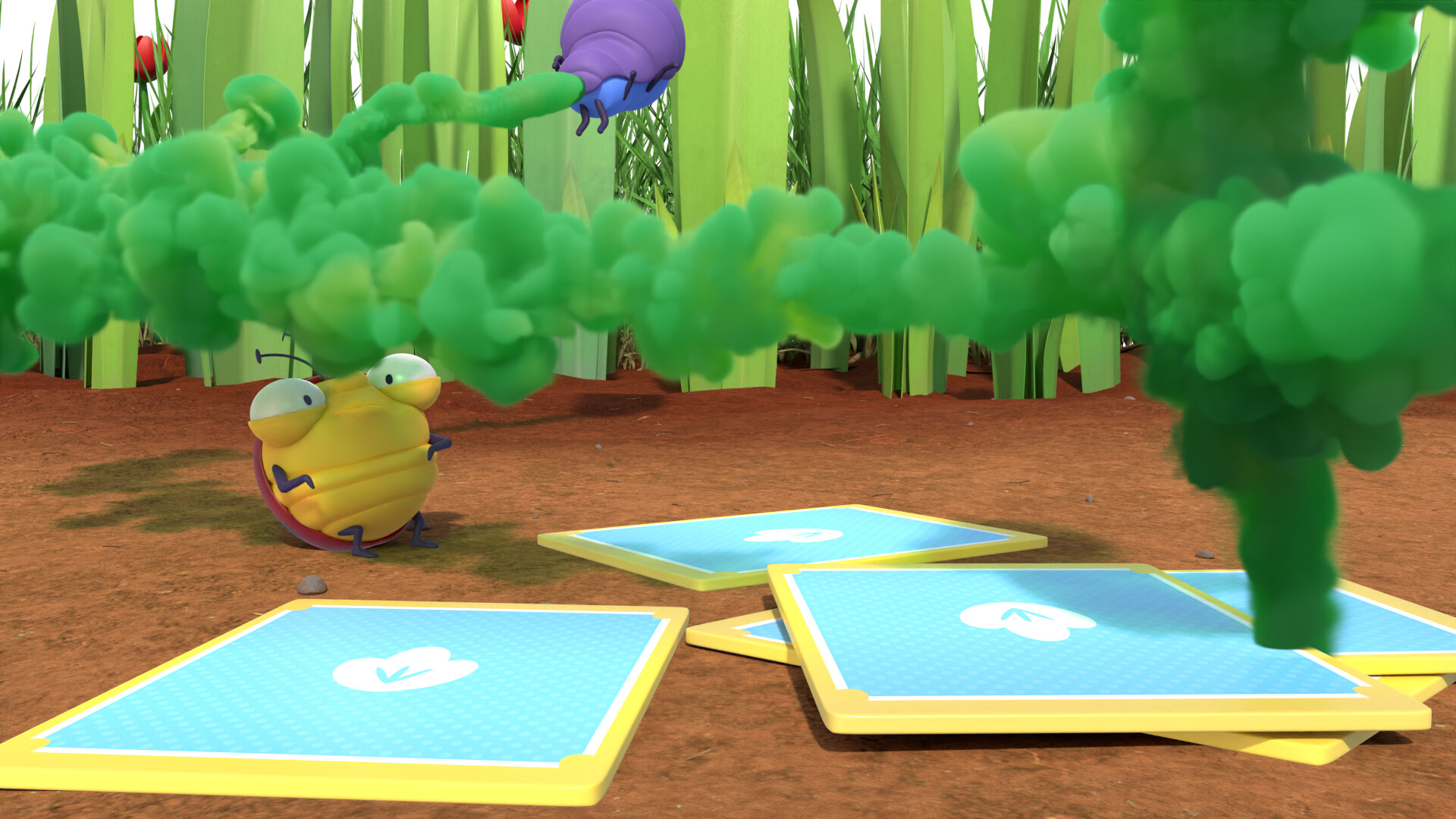 ArtStation - Bugs Season 4 Fart Rocket FX