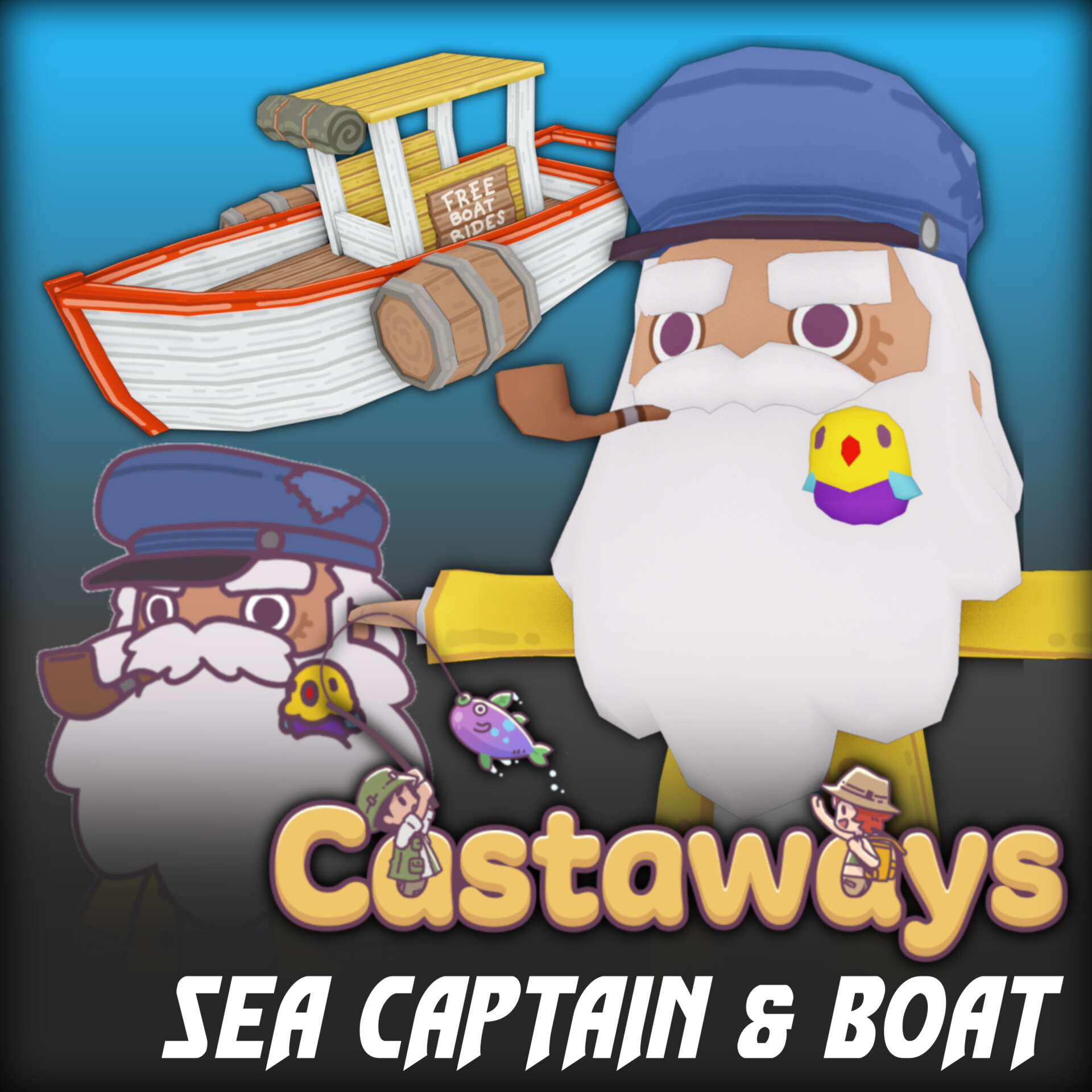 ArtStation - Sea Captain - Castaways