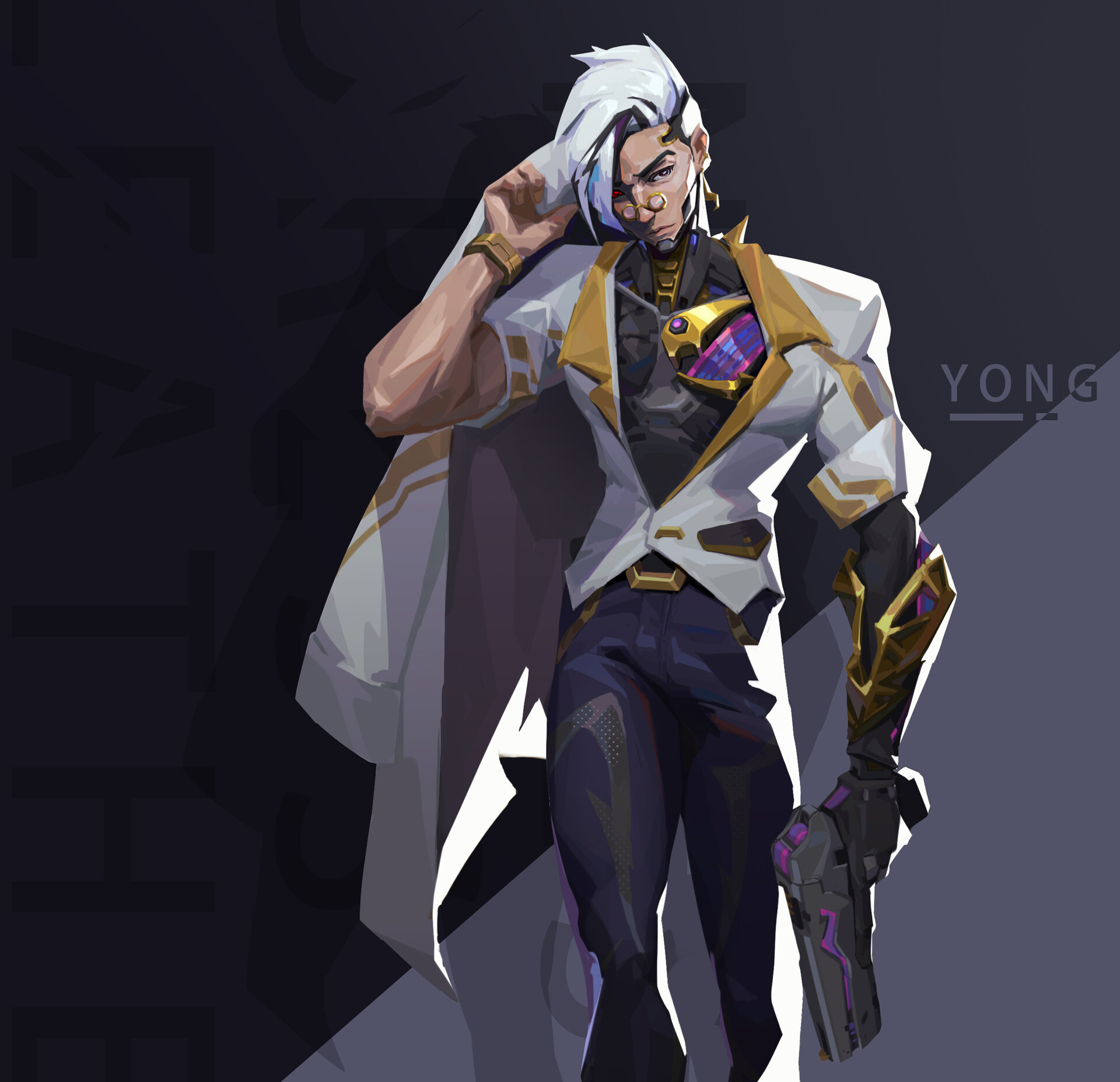 ArtStation - suit 03 yongyi