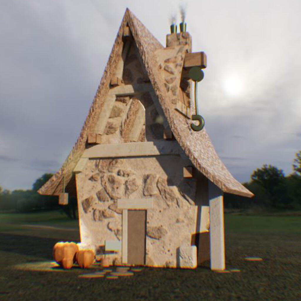 ArtStation - Cottage Model