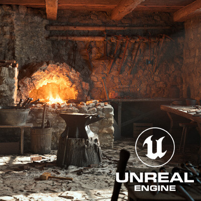 ArtStation - Blacksmith's Forge