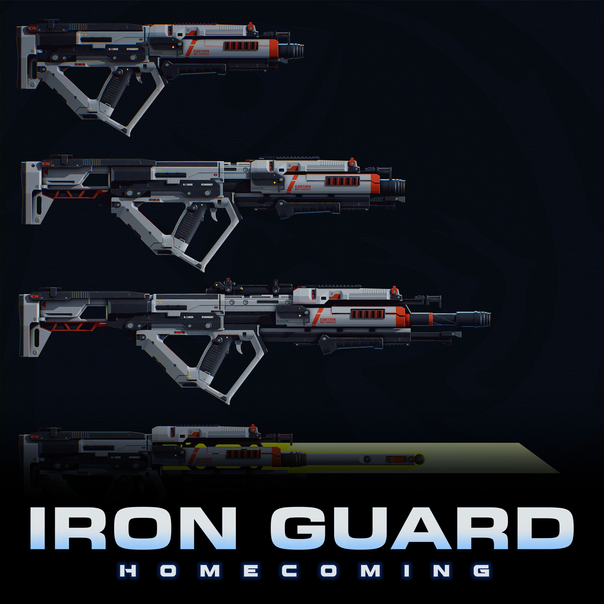 ArtStation - WEAPON - Game-Ready Character