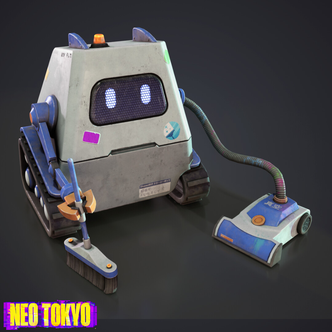 ArtStation - Cleaning robot