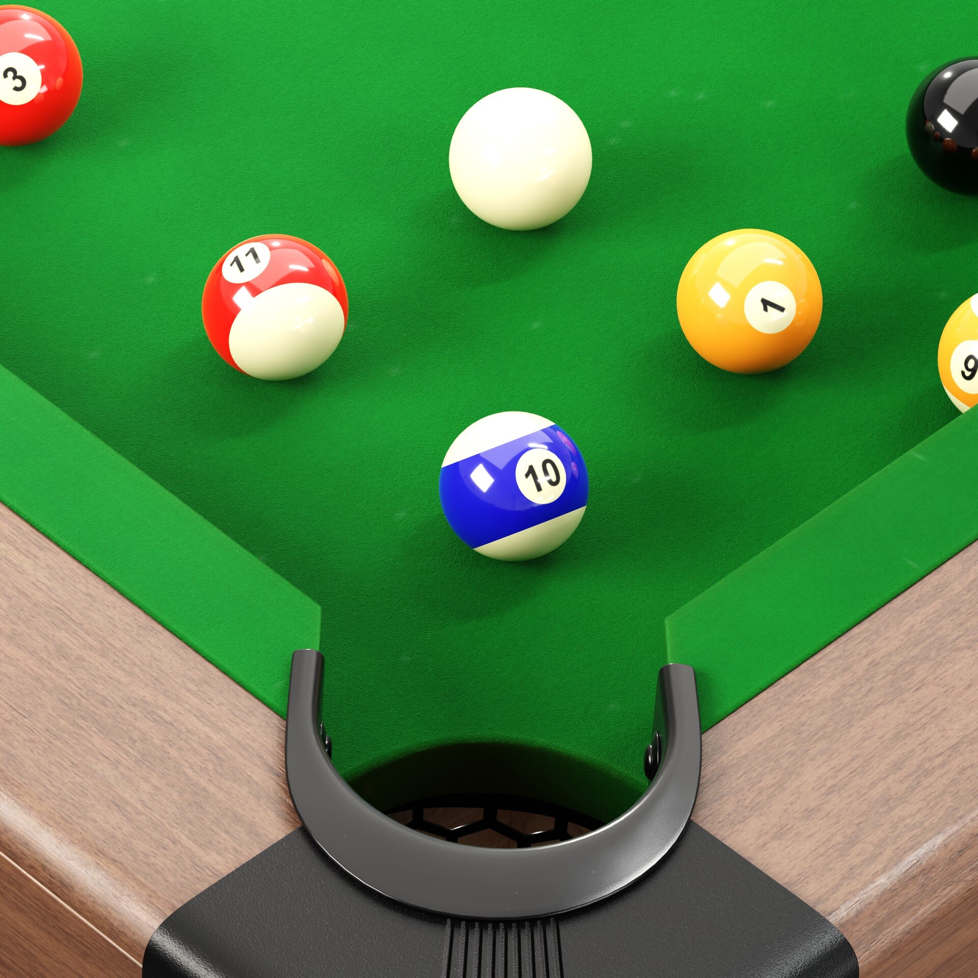 ArtStation - Pool \ Billiard Table - Model & Animation