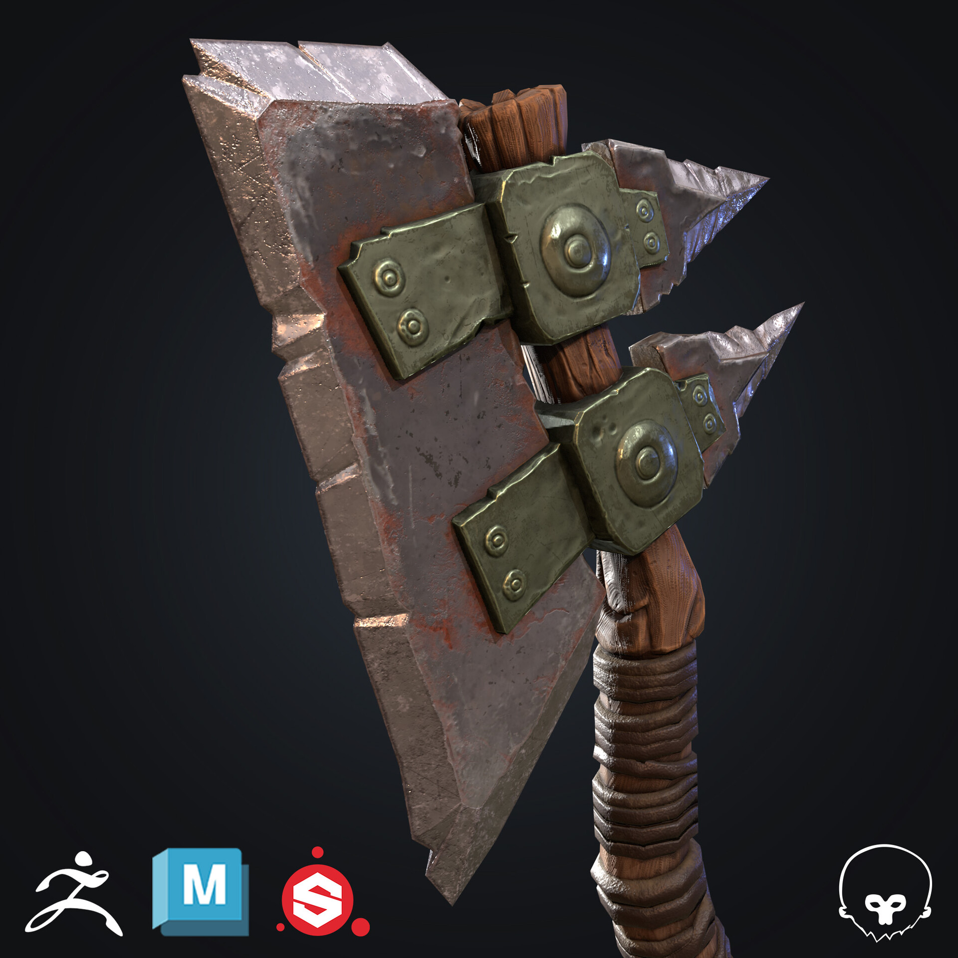 ArtStation - Stylized Axe