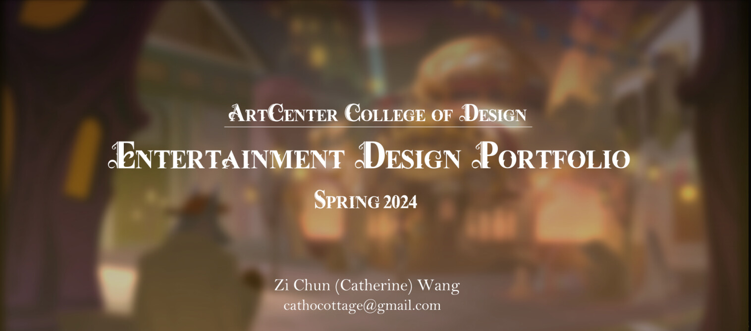 ArtStation - ACCD SP2024 Entertainment Design portfolio (accepted)