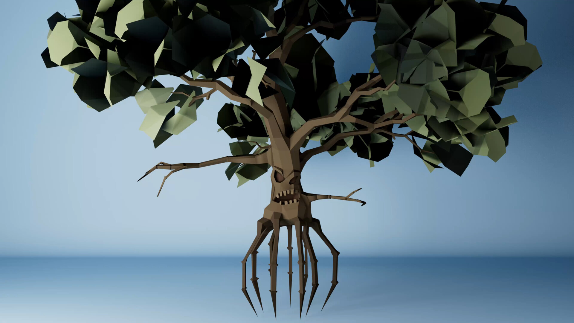 ArtStation - Walking Tree