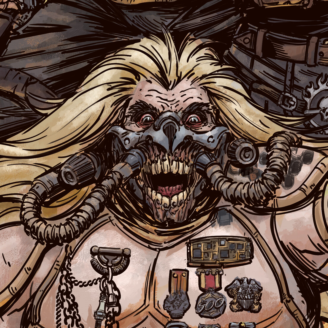 ArtStation - Mad Max - Fury Road Pinball (Unofficial Homebrew)
