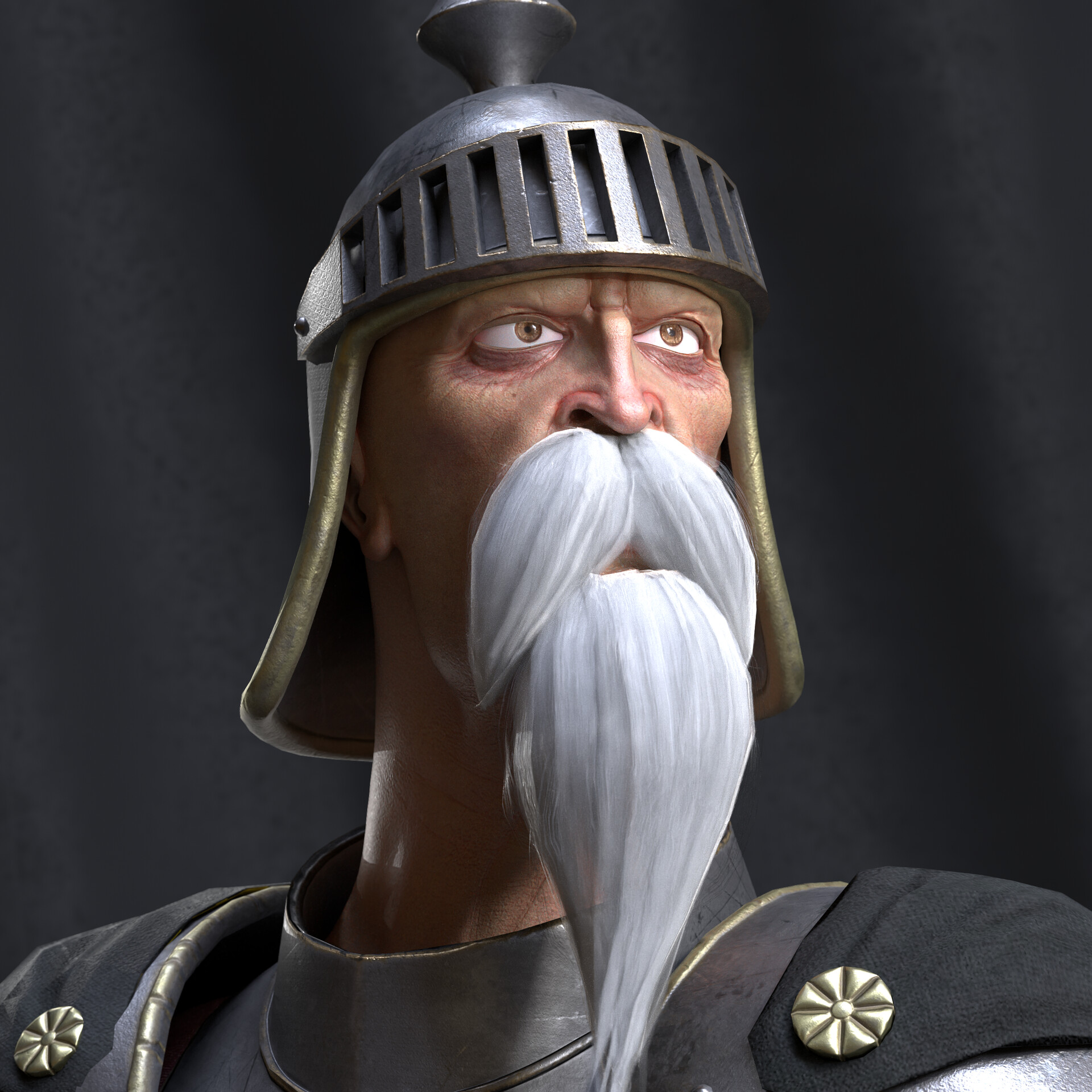 ArtStation - Gan Fall - The God of Skypiea (Game ready)