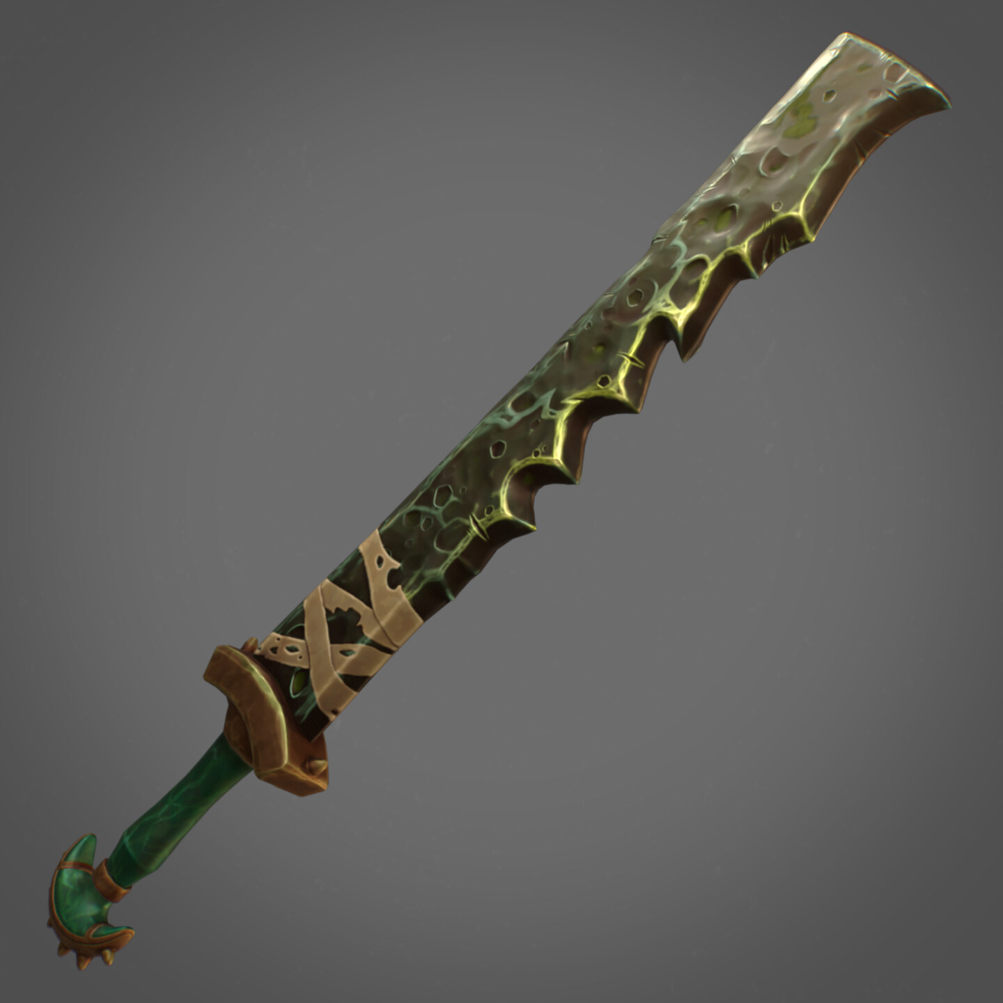 ArtStation - Stylized Goblin Sword