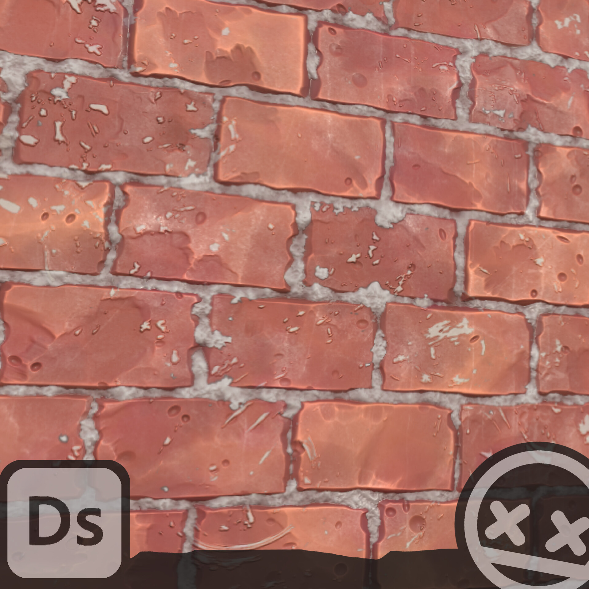 ArtStation - Messy Bricks - Material