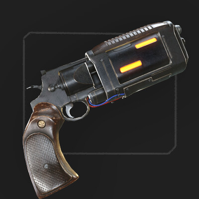 ArtStation - Starwars CP-3.5 Bryar Blaster (fan art)