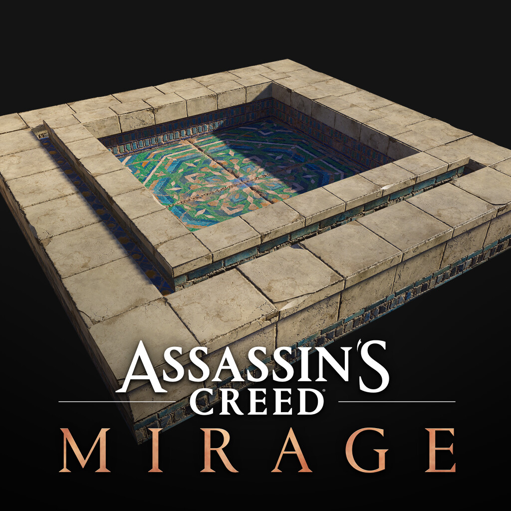 ArtStation - Assassin's Creed Mirage - Props - Water Basin