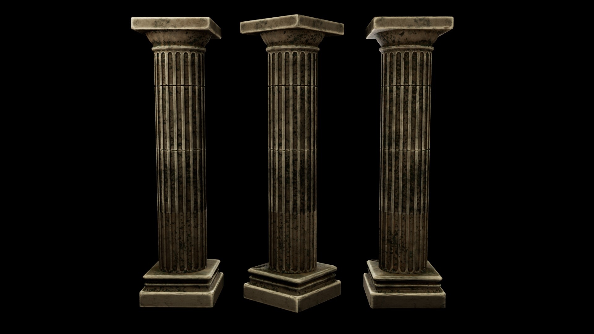 ArtStation - Modular Ancient Greek Pillars