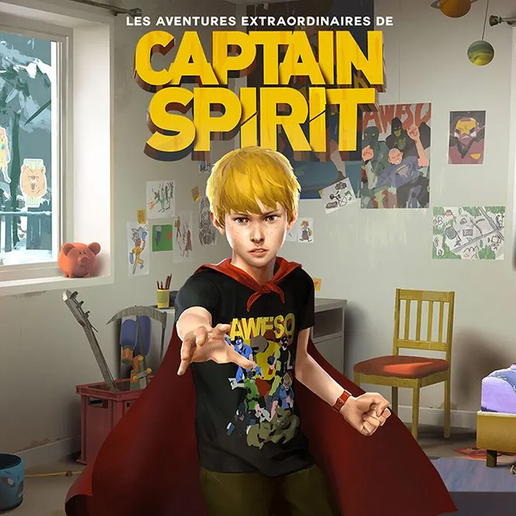 ArtStation - Captain Spirit (Announce Trailer)