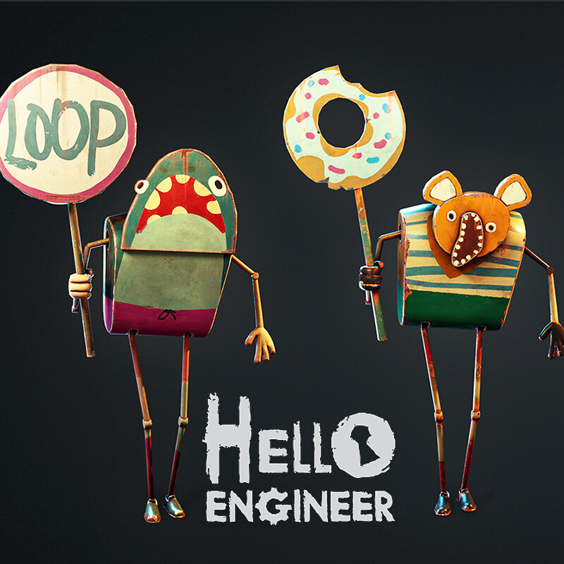 ArtStation - Hello Engineer