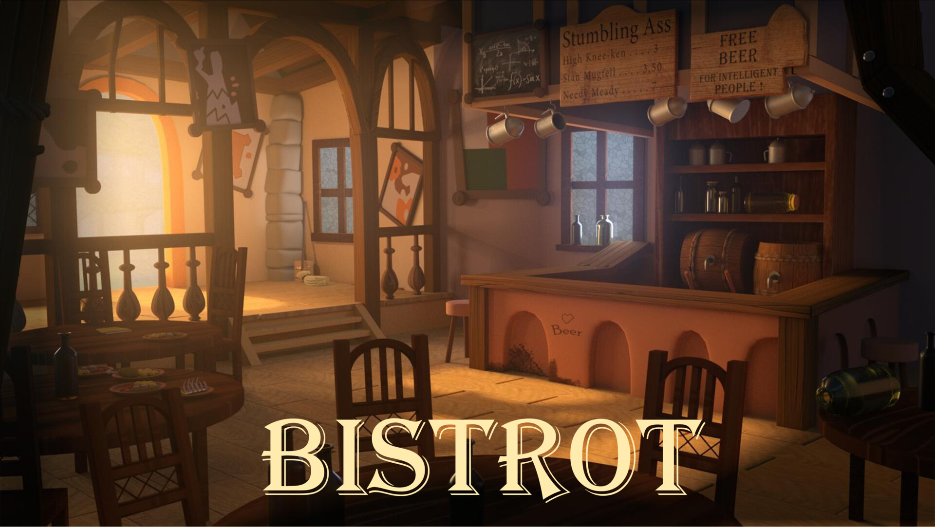 ArtStation - Bistrot