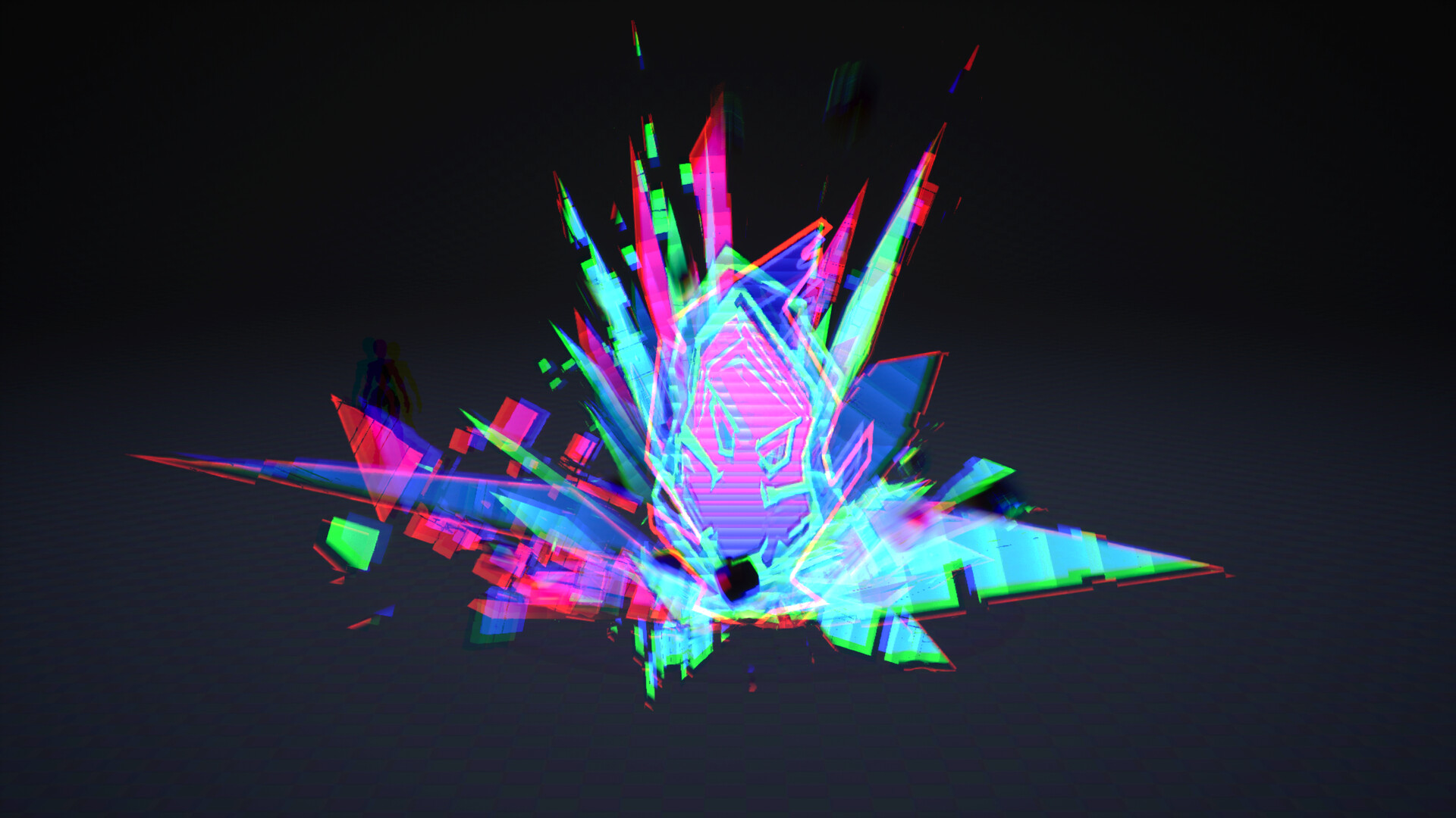 ArtStation - Neo Tokyo VFX - Holograffiti Bomb - Realtime VFX