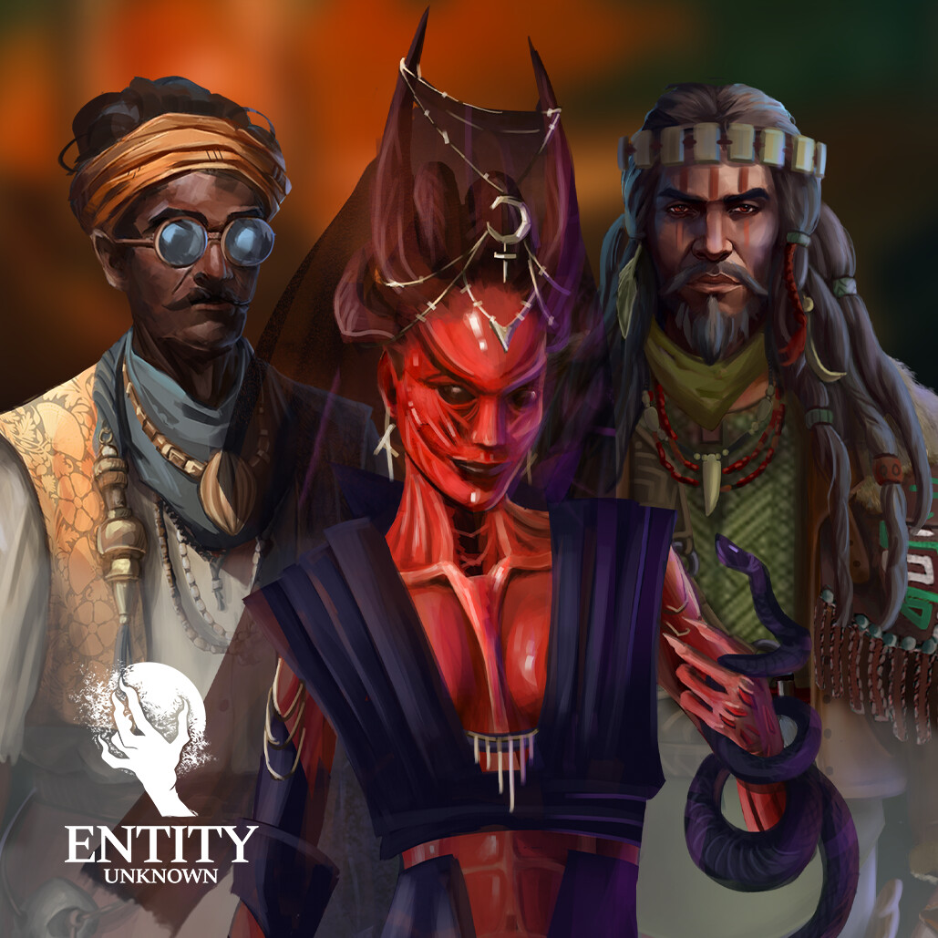 ArtStation - Entity:Unknown Characters