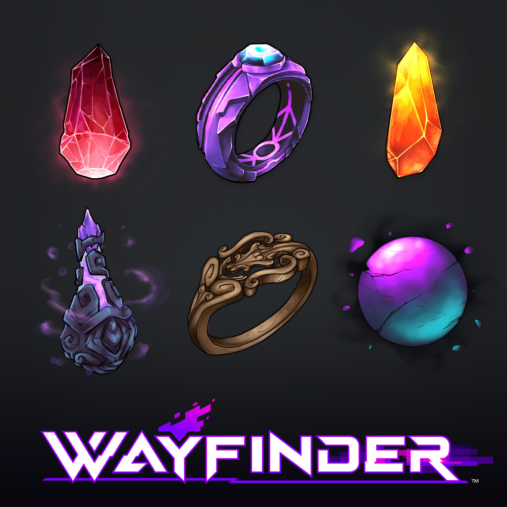 ArtStation - Wayfinder - Icon Concept Art 01