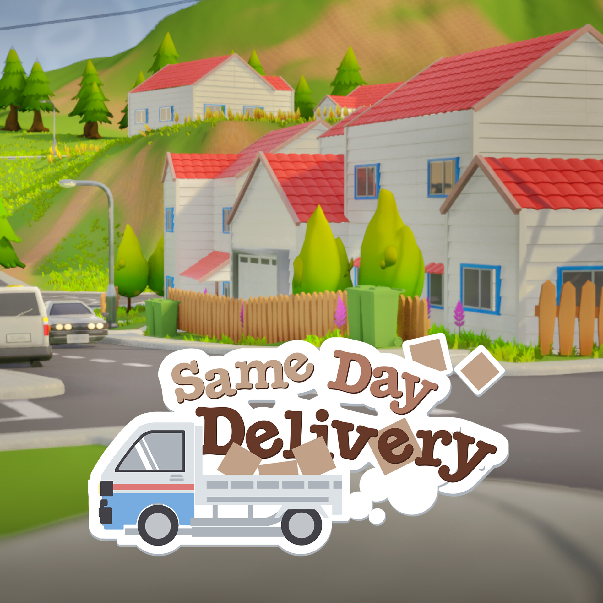 ArtStation - Same Day Delivery - Suburban Environment