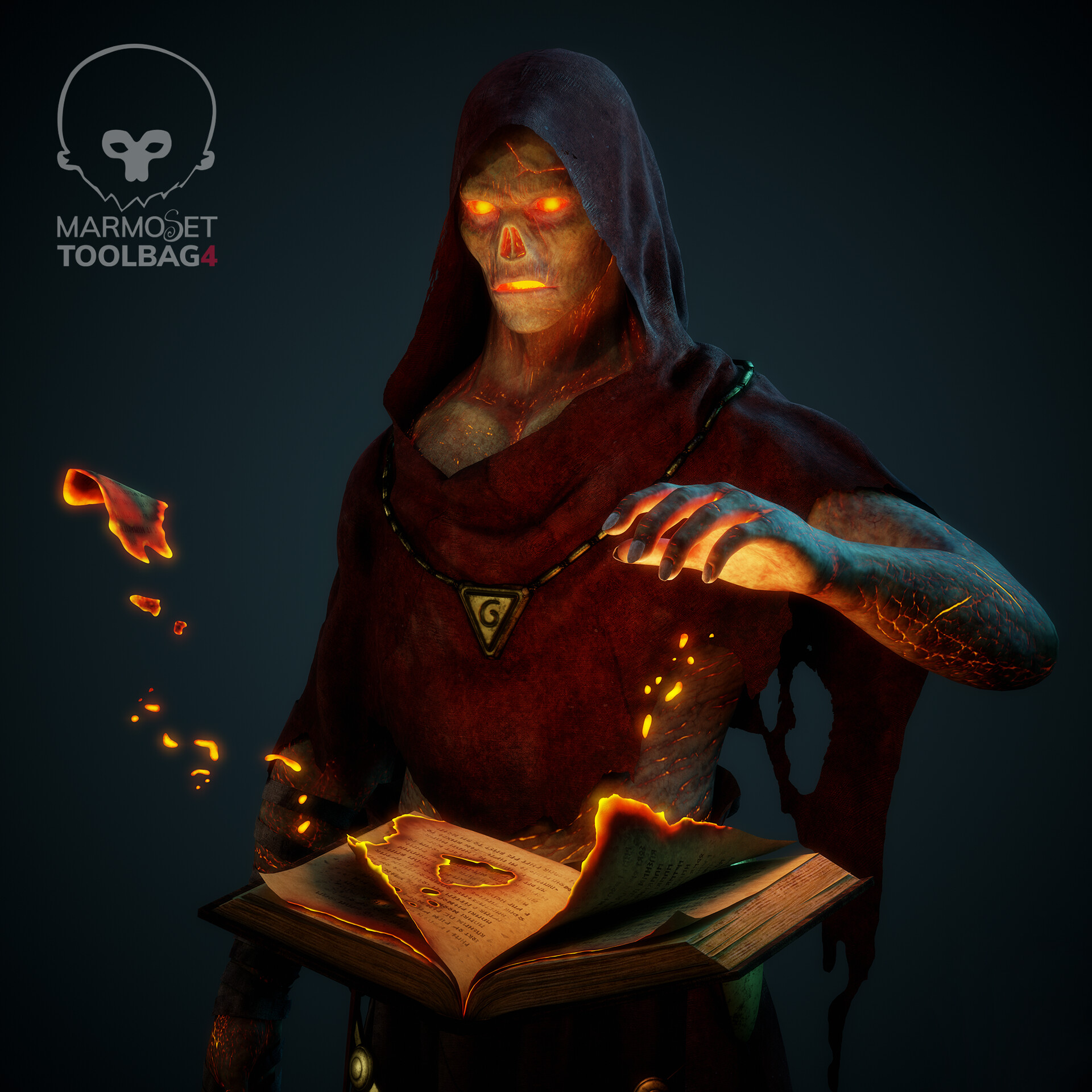 ArtStation - Undead Lich: Real-Time