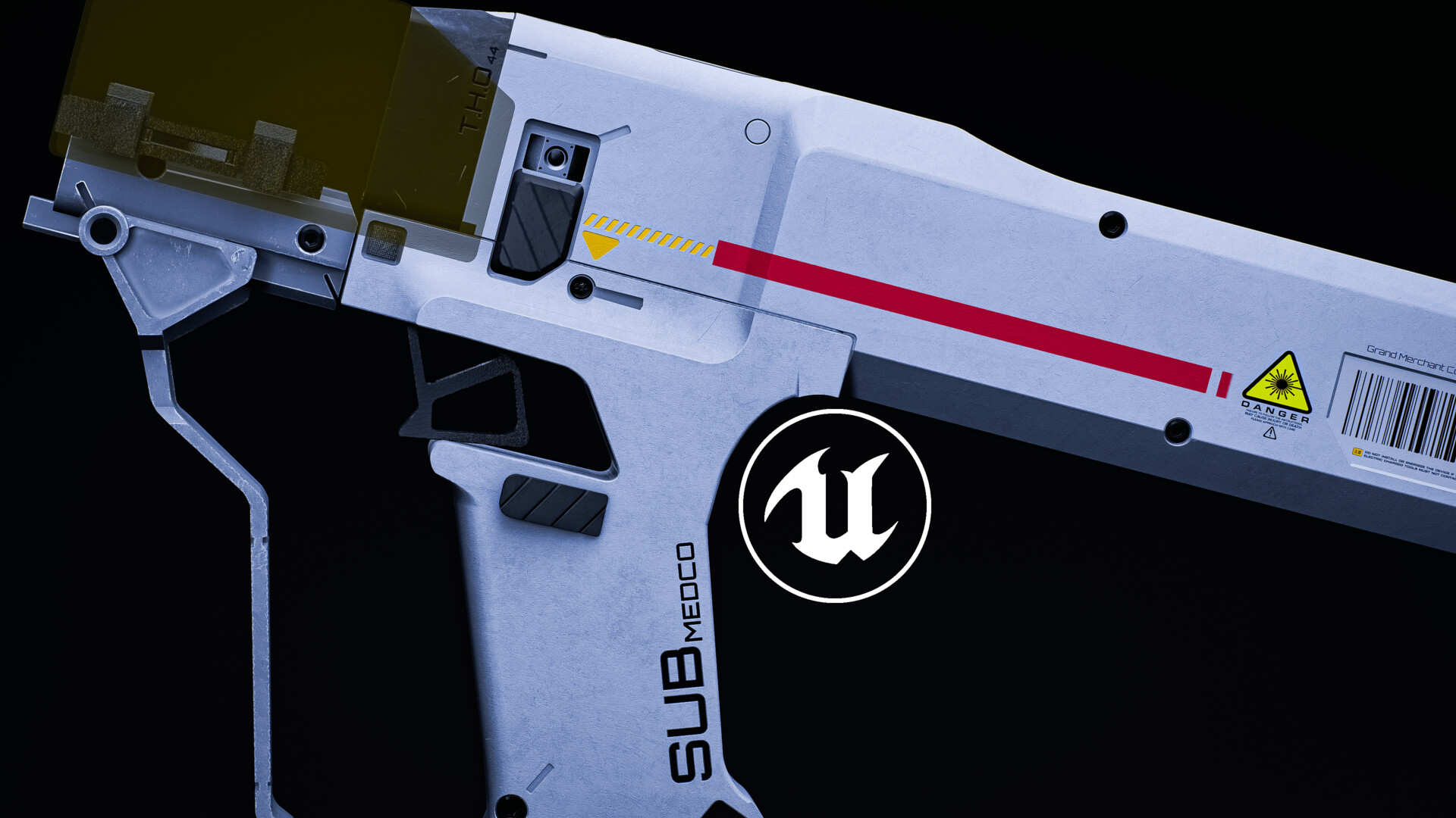 ArtStation - Laser Pistol Concept