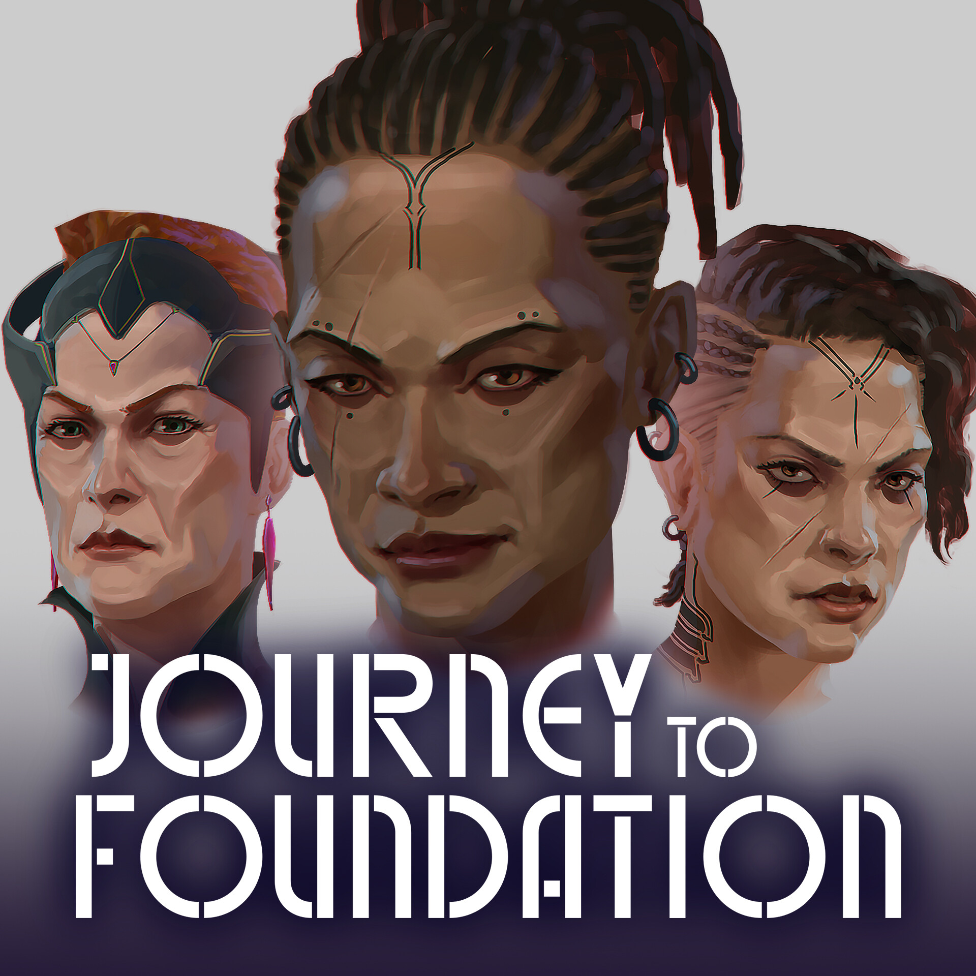 ArtStation - Journey To Foundation - Female Head Concepts