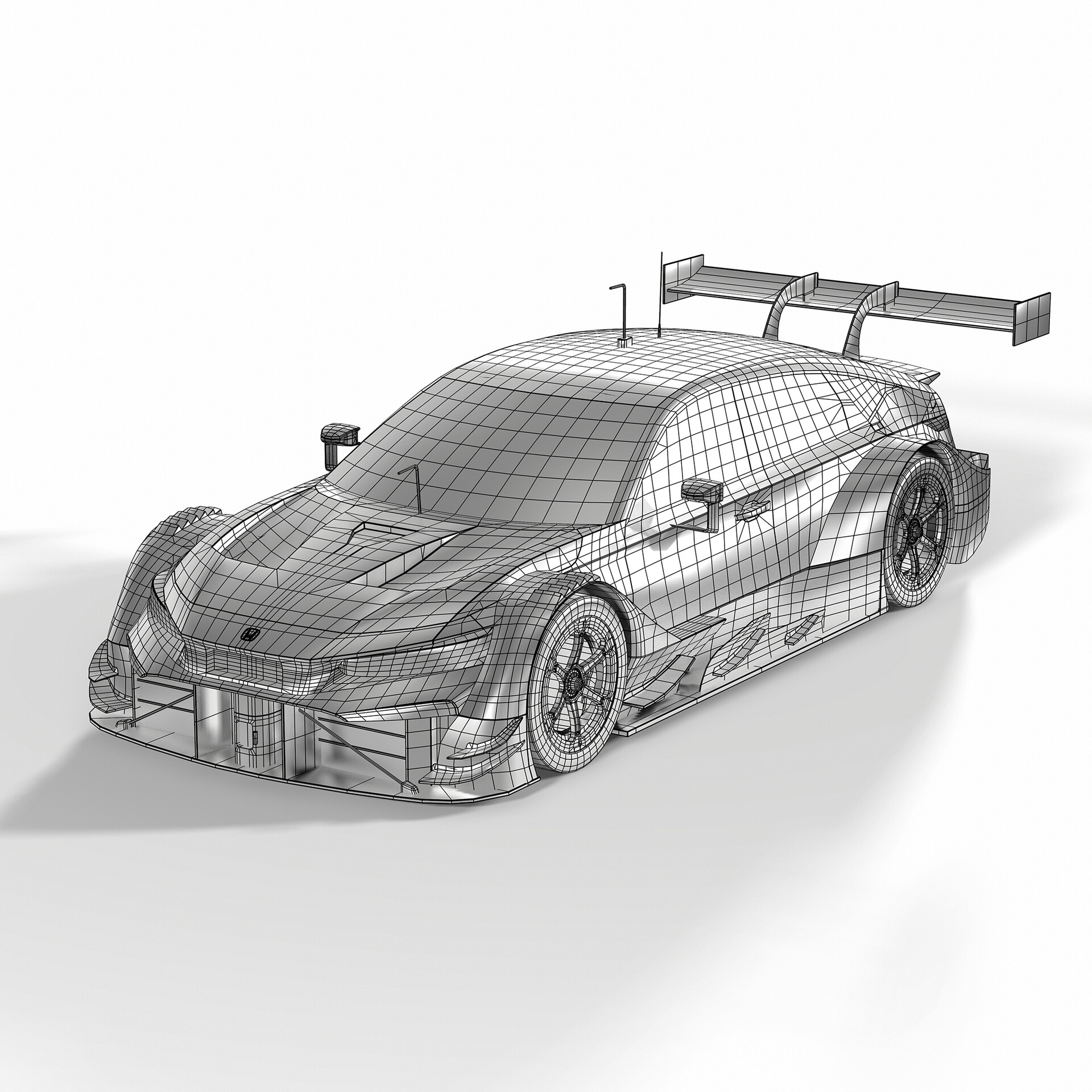 ArtStation - 3D model Honda CIVIC TYPE R-GT Generic