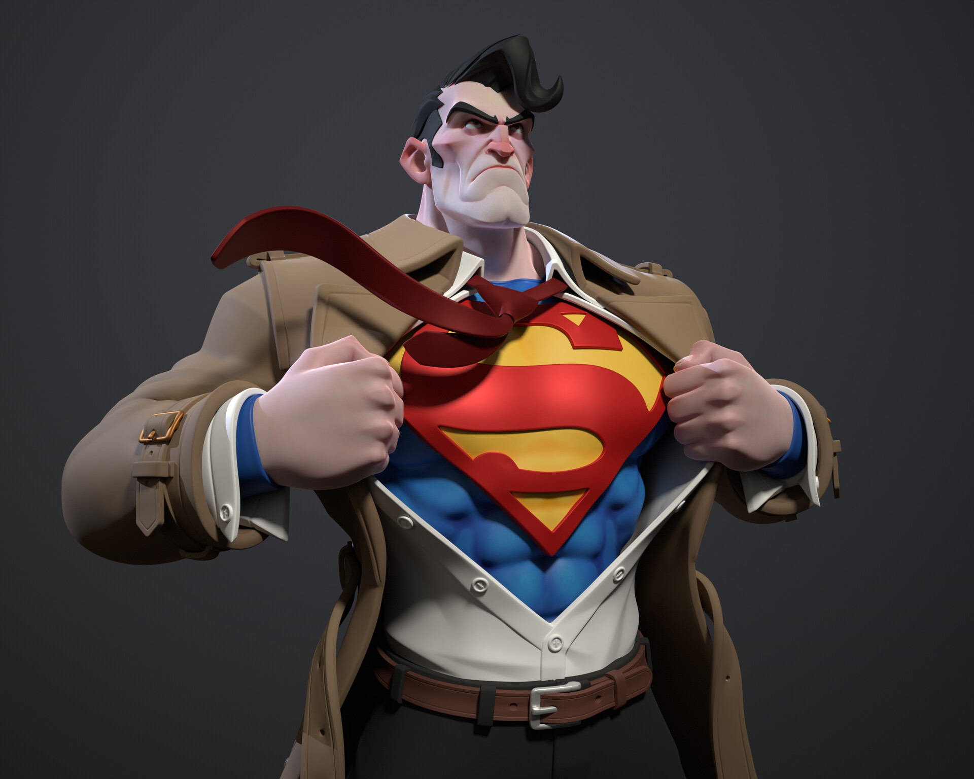 ArtStation - superman_stylized