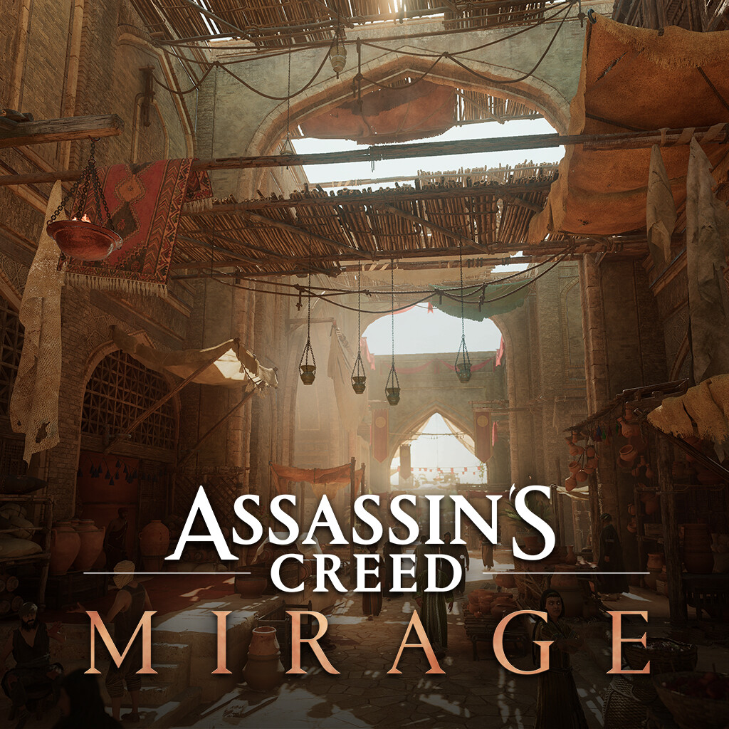 ArtStation - Assassin's Creed Mirage: The Grand Bazaar - Open Air Markets