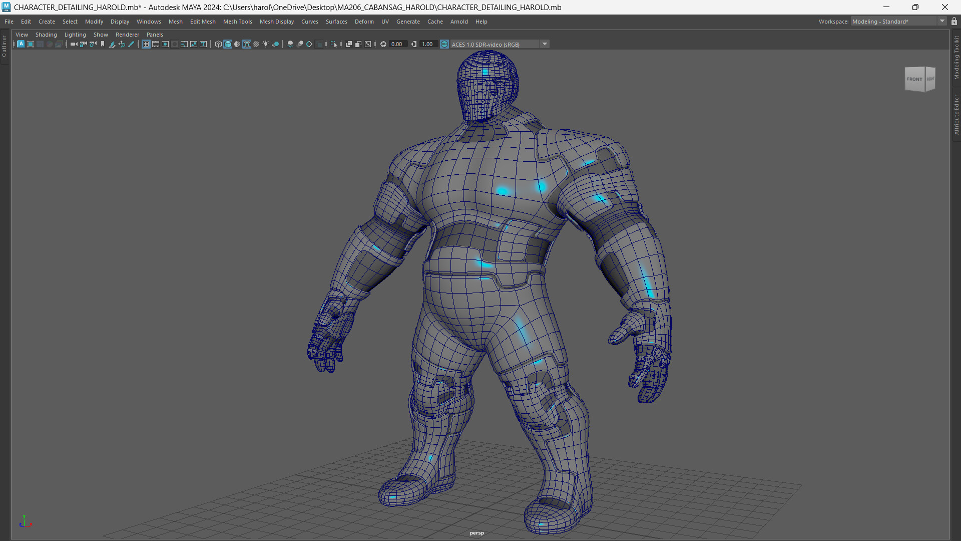 ArtStation - MAYA Module 8: Model Detailing