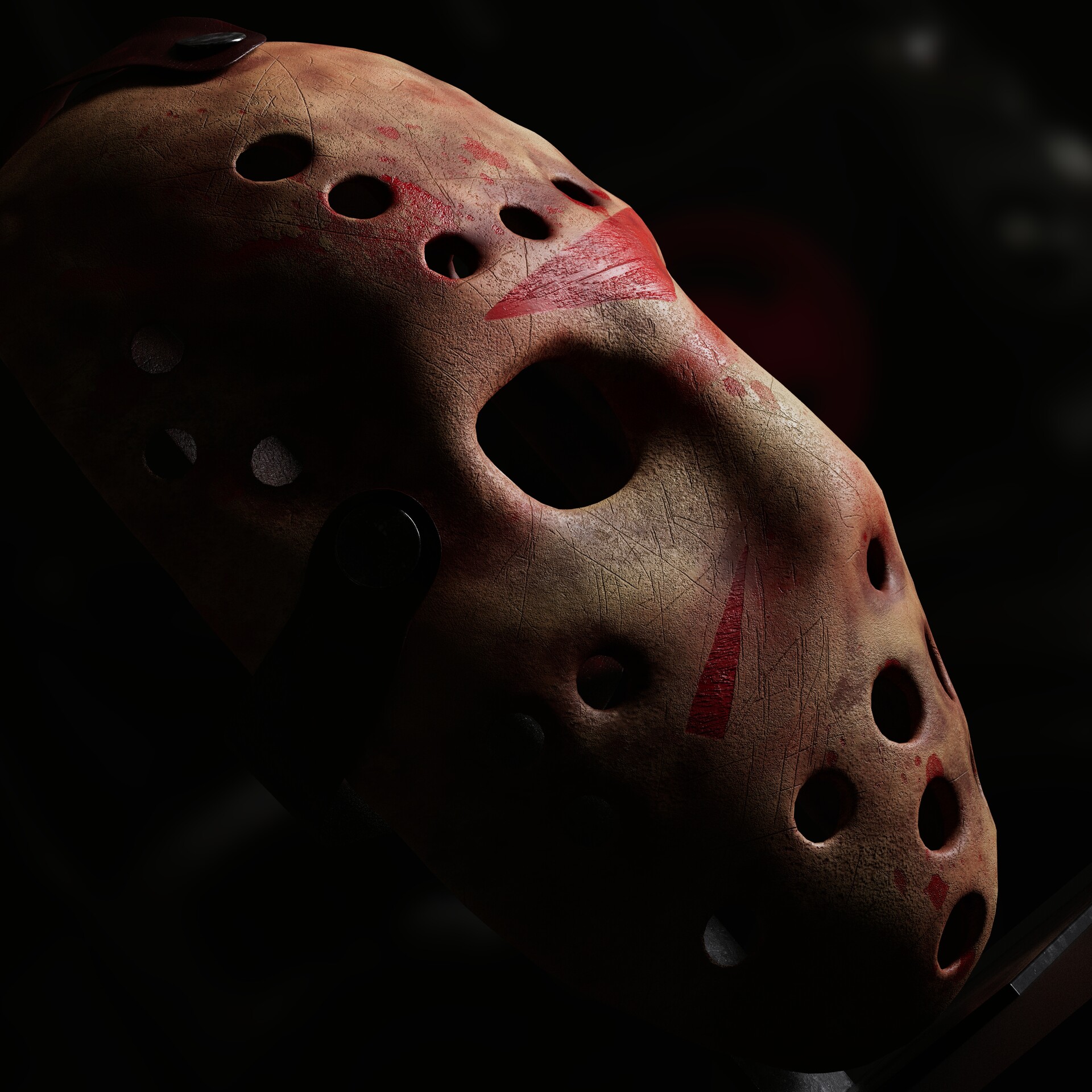 ArtStation - Jason 4 Mask With Machete