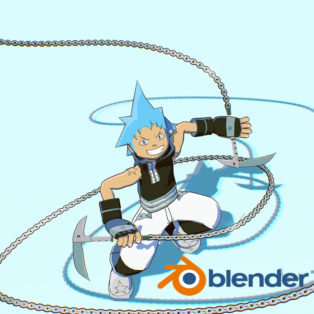 ArtStation - Soul eater: Black Star