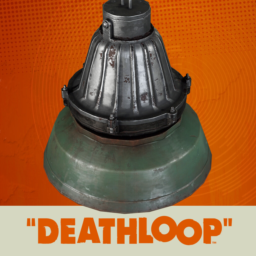 ArtStation - DEATHLOOP Lamps