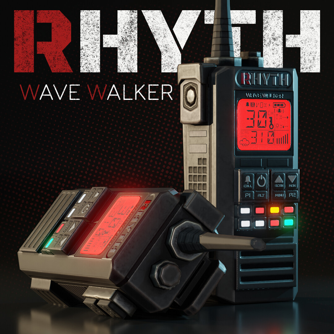 ArtStation - Rhyth Wave Walker Walkie-Talkie