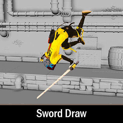 ArtStation - High Energy Sword Draw