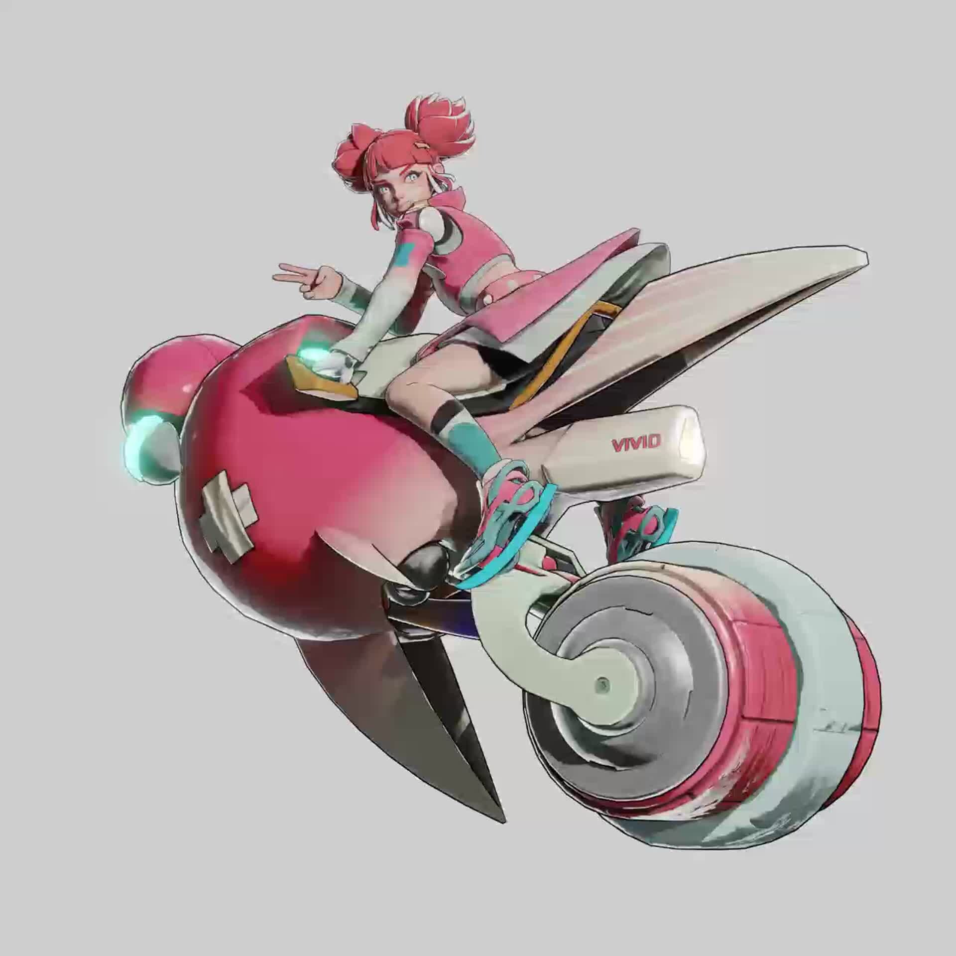 ArtStation - Vivid - Neo Tokyo: Exponential Reality - Game Character Art (real-time)