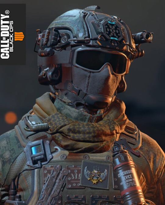 ArtStation - Black Ops 4 MP Character