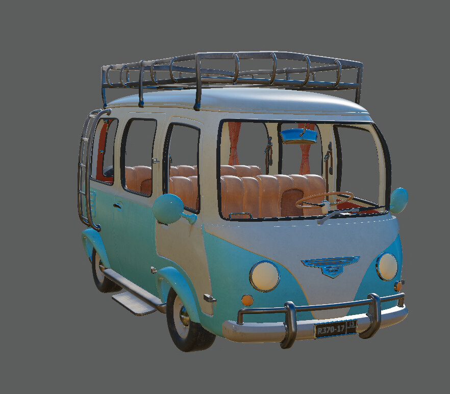 ArtStation - Family bus