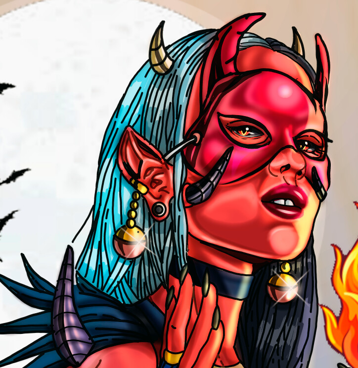 ArtStation - Monster Girl 🎃