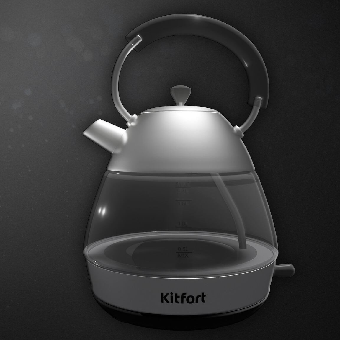 ArtStation - Чайник Kitfort KT-678 / Kettle Kitfort KT-678